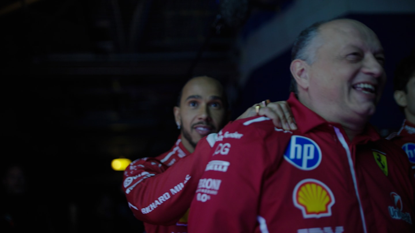 WATCH: Check out unseen backstage footage of the drivers and teams during F1 75 Live at London's ...